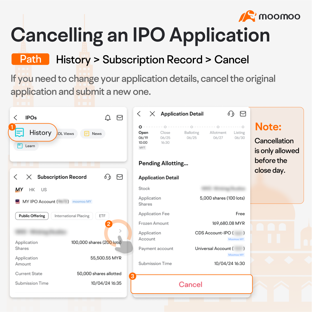 How to Subscribe Malaysia IPO on moomoo