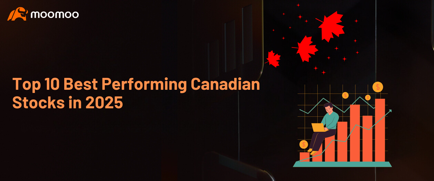 Top 10 Best Performing Canadian Stocks in 2025